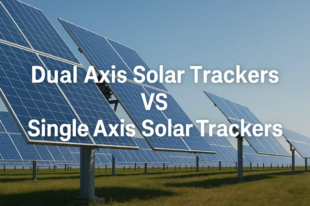 Dual vs Single Axis Solar Trackers: Technical & Economic Comparison